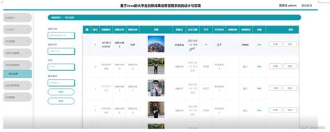 Javaphpnodejspython基于java的大学生创新成果信息管理系统的设计与实现【2024年毕设】 Csdn博客