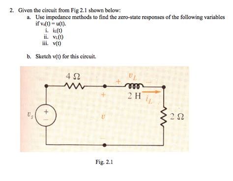 Solved Given The Circuit From Fig Shown Below Use Chegg
