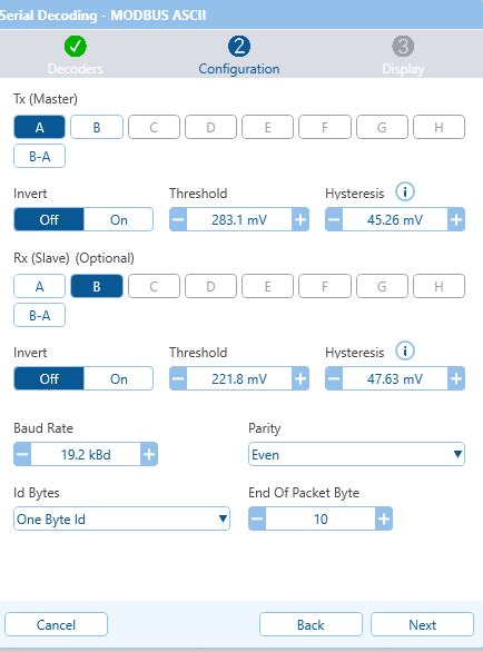 modbus serial protocol decoding