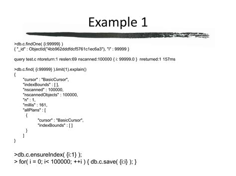 indexing with mongodb pptx