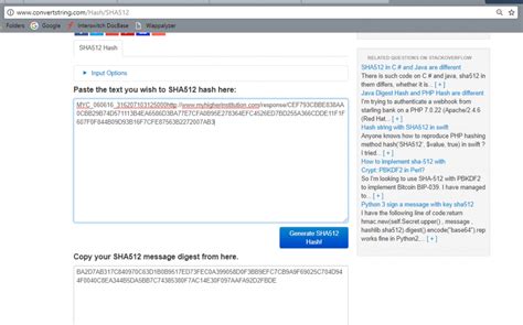 Request Hash Calculation Interswitch Docbase