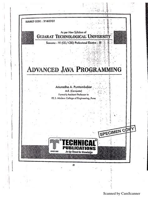 advanced java pdf