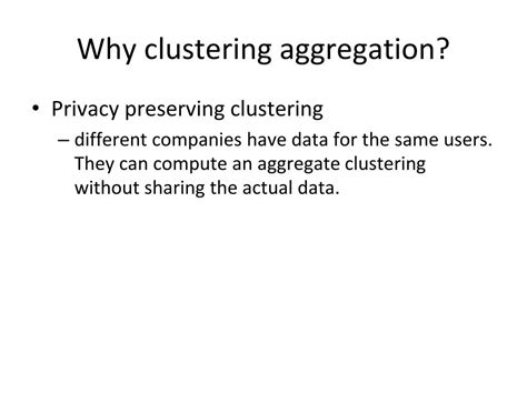 PPT Clustering Aggregation For Improved Results PowerPoint Presentation ID 1489103