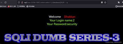 sql注入从入门到进阶：sqli labs靶场通关笔记 sql libs靶场过关笔记 csdn博客