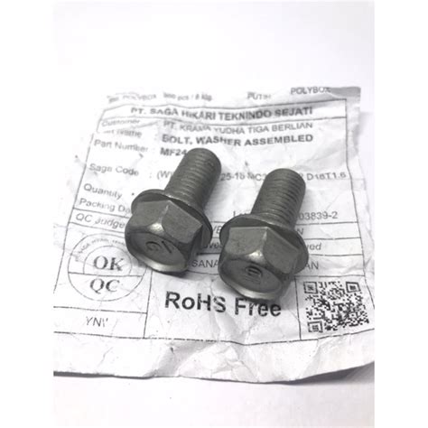 Jual Baut Blok Mesin Original M Baut Baja Shopee Indonesia