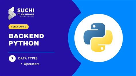 Backend Python Operators Youtube