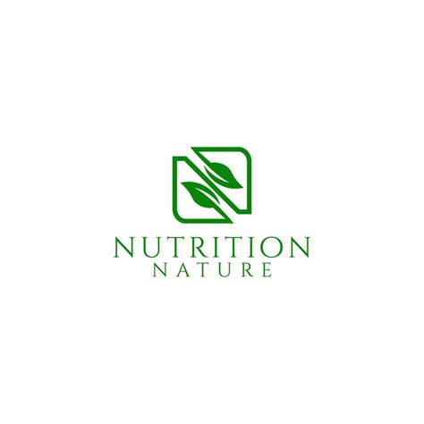 Nutrition Nature Logo Design Vector 26280546 Vector Art At Vecteezy