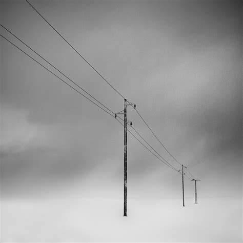 Rural Space Three Vertical Objects By Bernd Walz Photography Digital Art Limited
