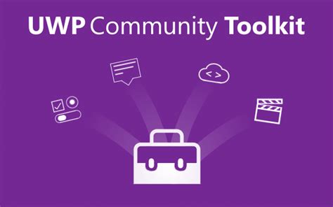 microsoft nous met à disposition uwp community toolkit