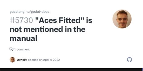 Aces Fitted Is Not Mentioned In The Manual · Issue 5730