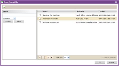 Using External Files With Sample Manager Quenchtec Support