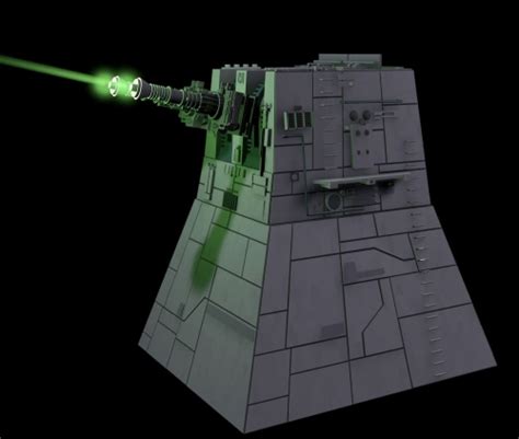 Death Star Laser Cannon 3d Models Core 4d Community