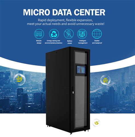 정확도 모니터링 시스템과 서버 룸 데이타 센터 캐비닛