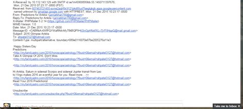 Receiving Delivery Status Notification Failure Mail Delivery Subsystem In Spam Google