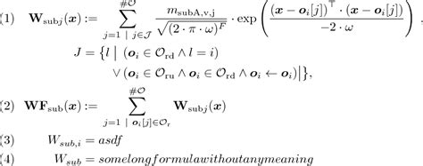 math mode align formulas independently nested tex latex stack