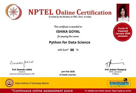 Ishika Goyal On Linkedin Knockdownthelockdown Datascience Nptel
