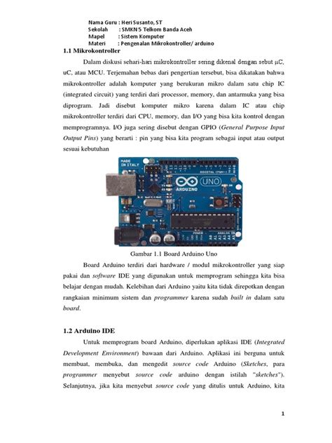 Praktikum 1 Arduino Pdf