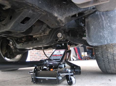 Where to place jack and jack stands under truck? | Tacoma World
