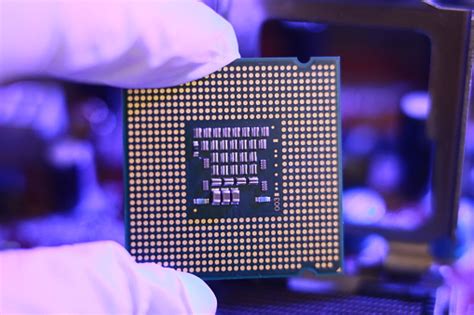 컴퓨터 하드웨어 서비스 개념 데스크탑 Pc 또는 노트북 회로 기판 수리 기술자 사람은 Pcb 소켓에 프로세서 칩을 설치합니다 0명에 대한 스톡 사진 및 기타 이미지 Istock