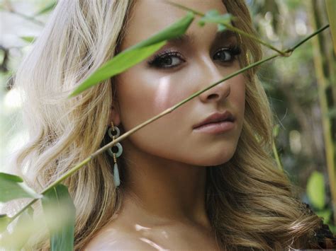 3840x2160 Hayden Panettiere With Tree Photoshoot 4k Wallpaper Hd