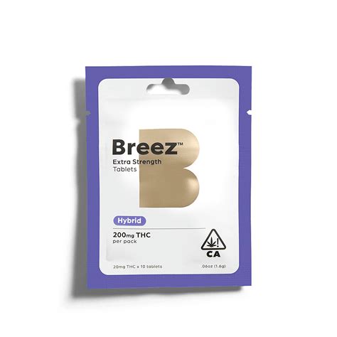 Breez Breez Extra Strength Hybrid Travel Pack Leafly