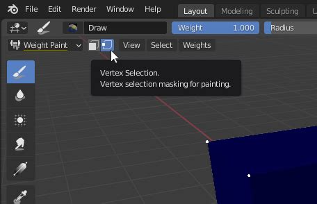 Adjust Vertex Weights Blender Market