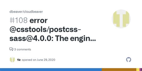 error csstools postcss sass 4 0 0 the engine node is incompatible