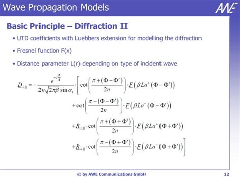 Wave Propagationmodels Ppt