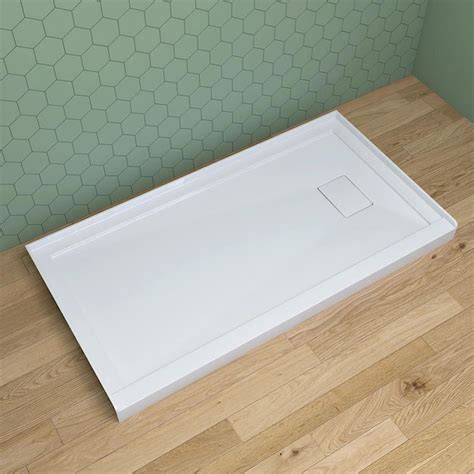 Ntq 60 In X 32 In Acrylic Single Threshold Alcove Floor Rectangular