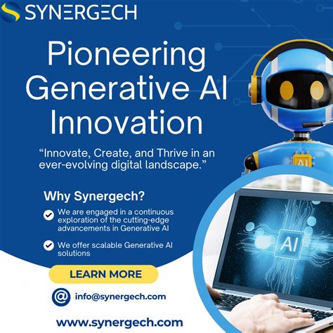 Generativeai Innovation Digitaltransformation Synergech Futureofwork Synergech