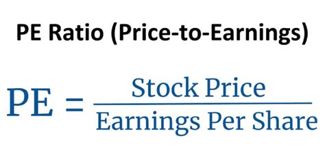 Pe Ratio Price To Earnings Definition Formula And More