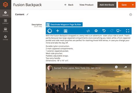 Magento Wysiwyg Integration Magezon Page Builder For Magento 2