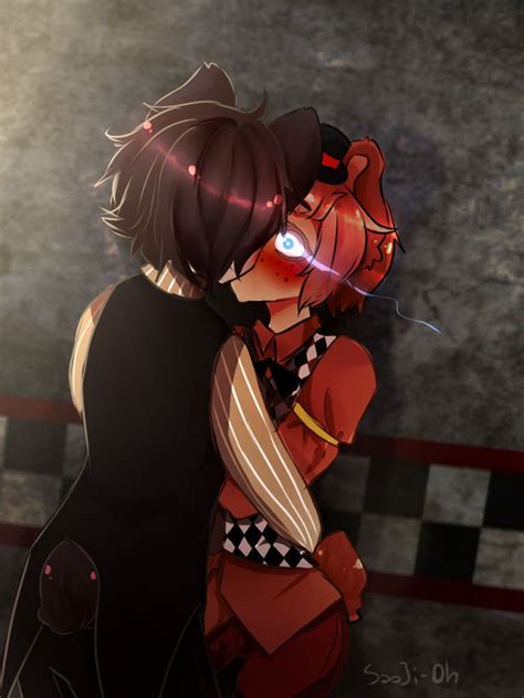 Freddy X Toy Freddy Day 5 By Sooji Oh On Deviantart Fnaf Fnaf