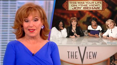 Joy Behar Leaving The View Fired Reaction