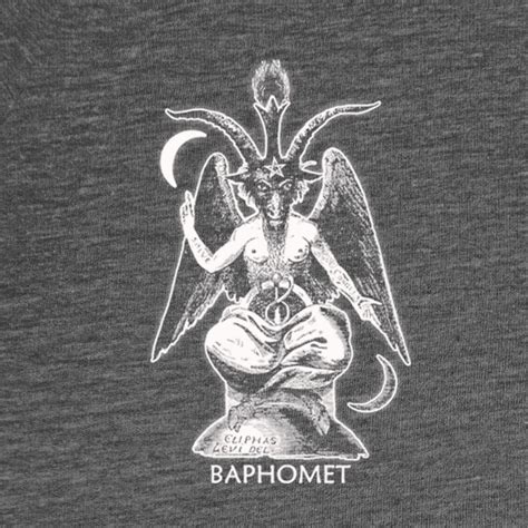 Baphomet Mens Occult Religious Symbol Sabbatic Goat Etsy