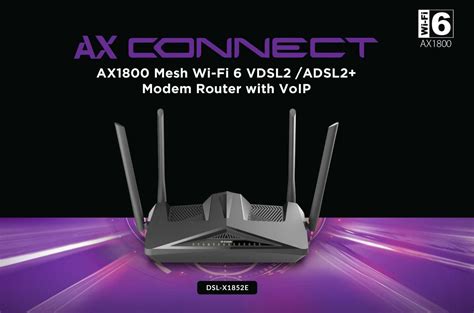 D Link Dsl X1852e Ax1800 Router Review A Suitable Option For Older And Newer Connections Alike