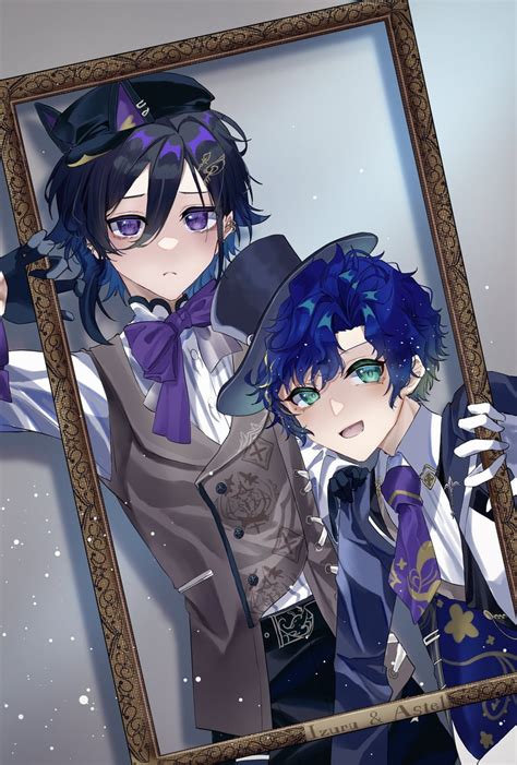 Astel Leda And Kanade Izuru Holostars Drawn By Kiriya R An Danbooru