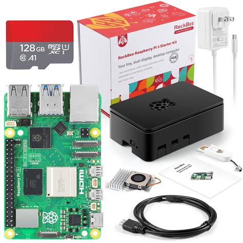 Rockbee Raspberry Pi 5 8g128g Starter Kit