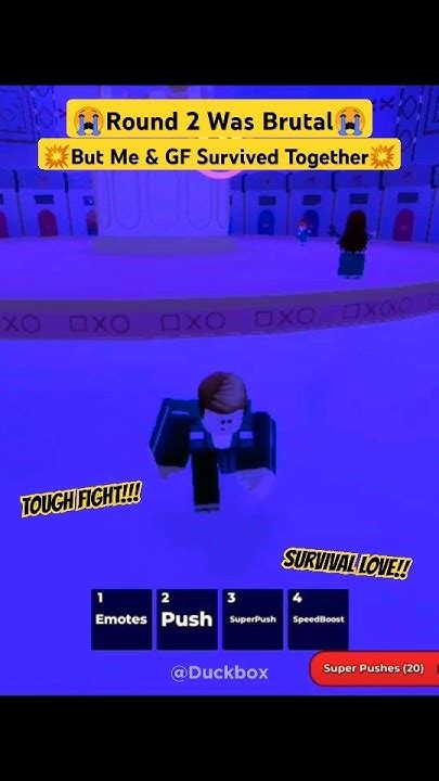 Round 2 Was Brutal😭 But Me And Gf Survived Together😤💥 Gaming Roblox Horrorgaming Youtube