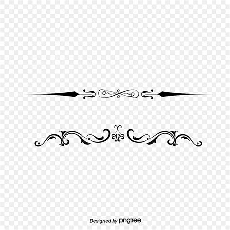 벡터 유럽 무늬 경계 패턴 벡터 테두리 벡터 벡터 Png 일러스트 및 Psd 이미지 무료 다운로드 Pngtree