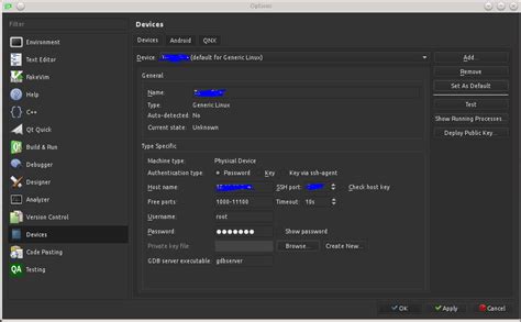 Gdb Qt Creator 45 Beta Cant Make Connection To Gdbserver