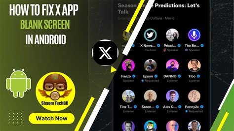 How To Fix X App Blank Screen In Android After New Updates