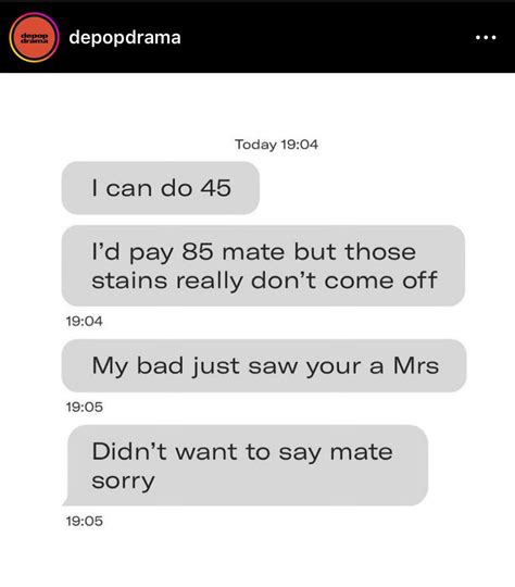 [socialmedia] can t refer to women as “mate” instead calls them “a mrs