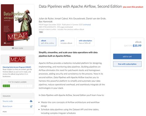 Data Pipelines With Apache Airflow가 2판이 나왔습니다 정보공유 Airflow 한국 사용자 모임