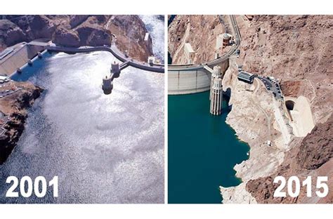 Colorado River Before And After