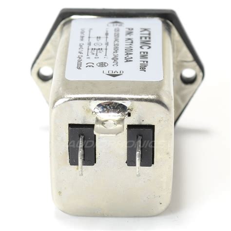 IEC Base EMI RFI Noise Filter 230V 3A With Fuse Holder Audiophonics