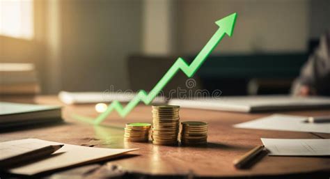 Digital Analytics Data Visualization Financial Schedule Monitor Screen In Perspective Stock