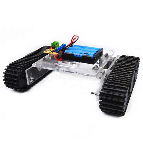 New Sn7500 Diy 2 4g Smart Rc Robot Tank Car Steam Educational Robot Kit