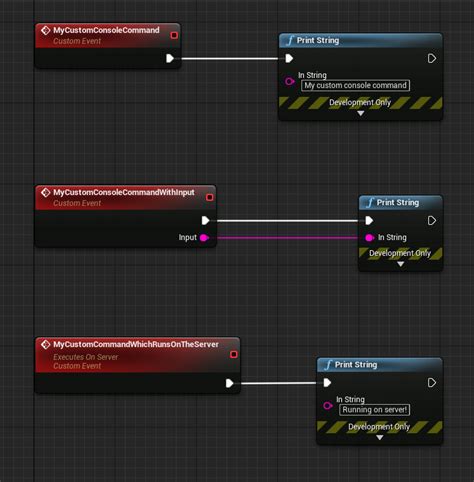 Unreal Engine Create Console Commands In Blueprints Sahil Dhanjus
