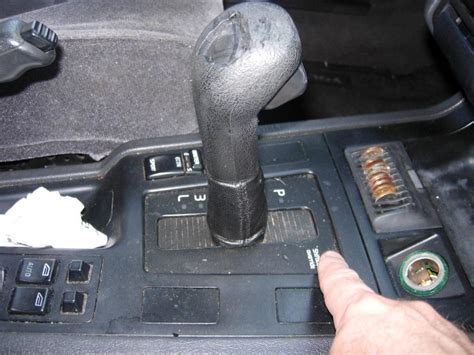 Volvo Shiftlock Release Button Stuck MVS